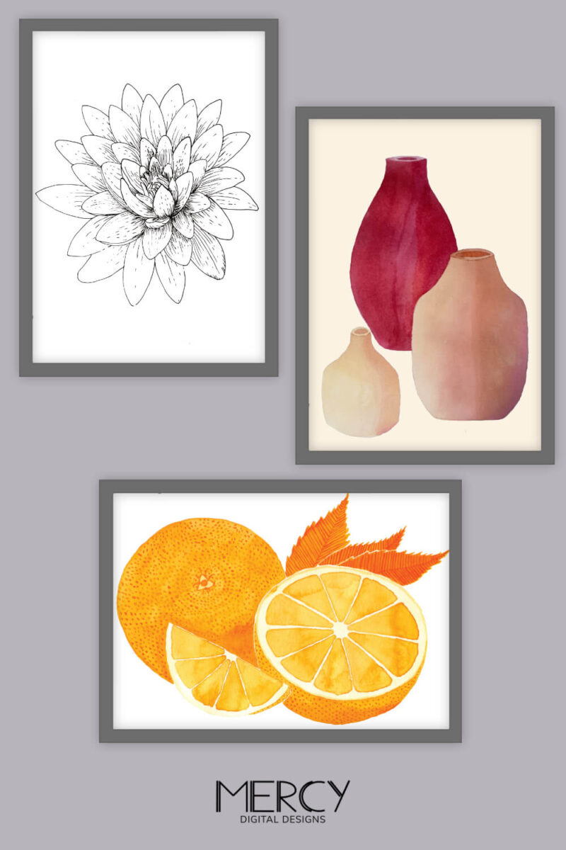 What is Printable Wall Art and its Benefits • Mercy Digital Designs