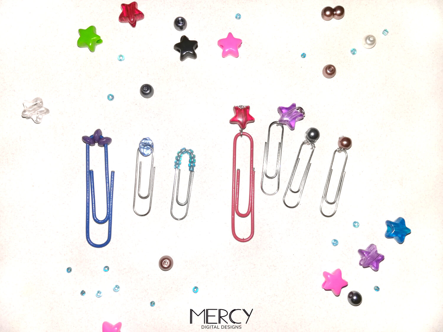 Planner clips: how to make planner clips easy • Mercy Digital Designs