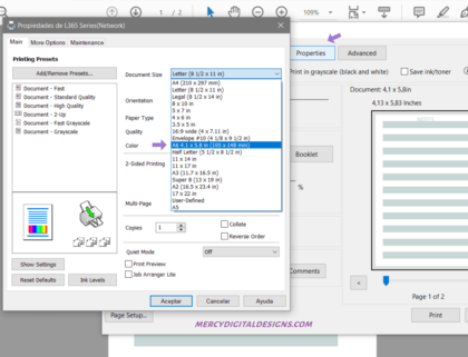 How to Print A6 Planner Inserts • Mercy Digital Designs