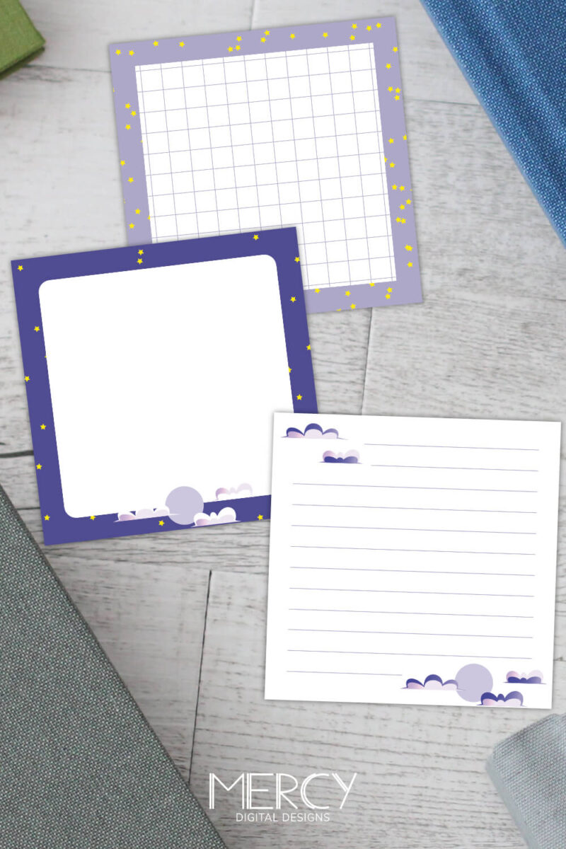 Free Printable Memo Paper • Mercy Digital Designs