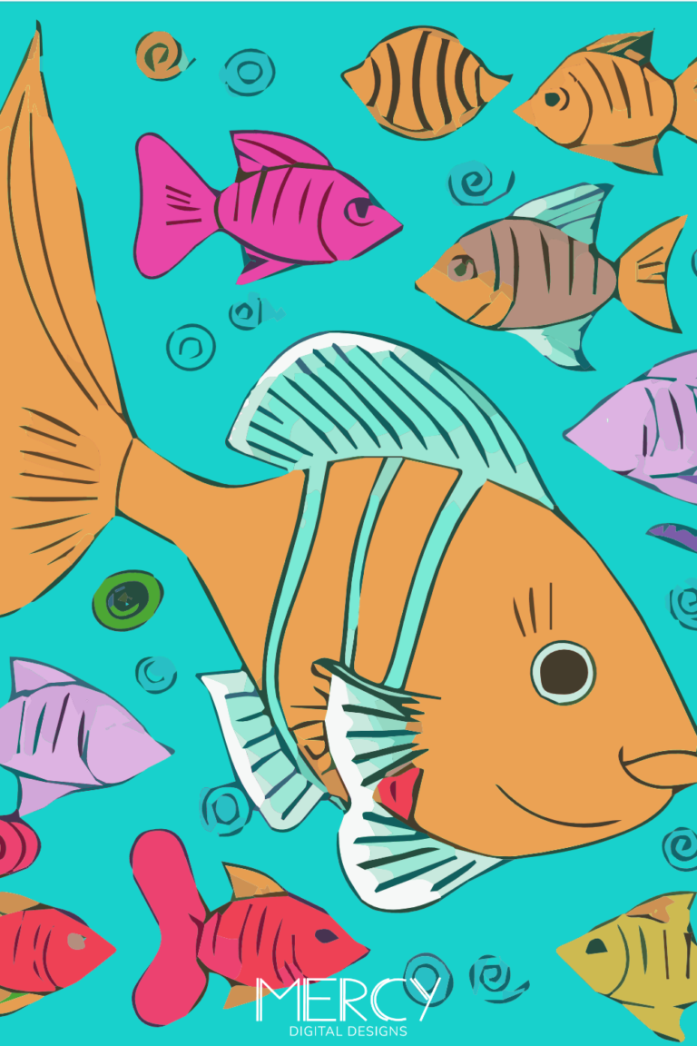 Coloring Page of Fish: 13 Printables to Color • MDD