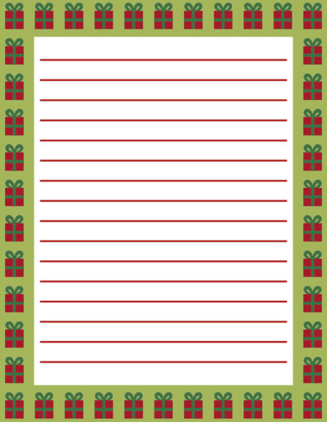 Christmas List Template Printable • Mercy Digital Designs